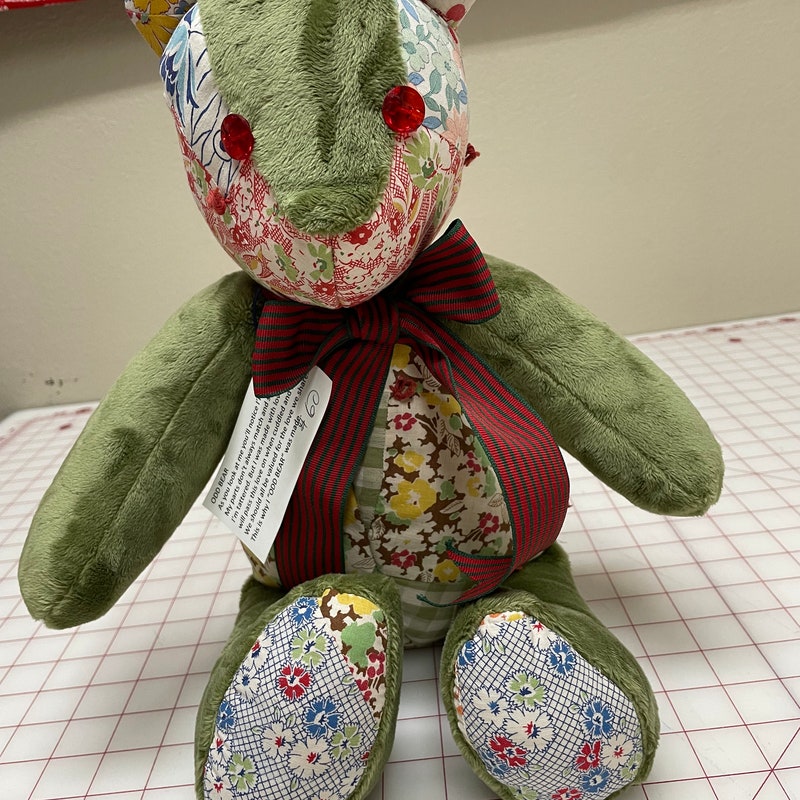 Patchwork Bear - Etsy