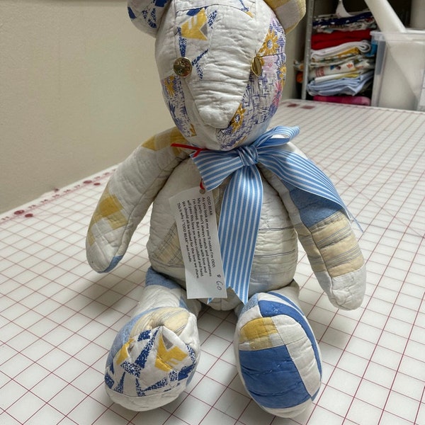 Quilted Bear - Etsy