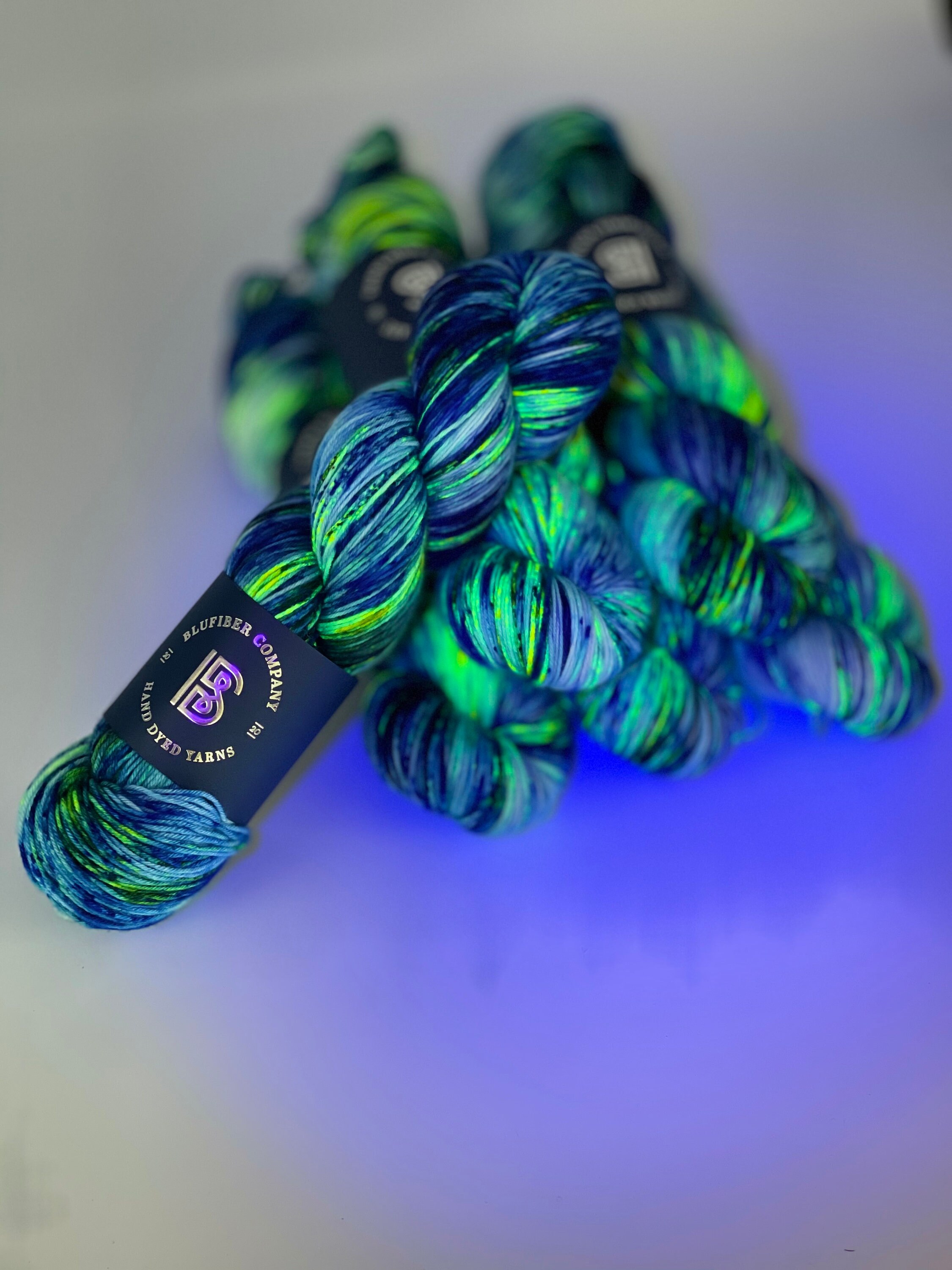 Hand Dyed Yarn Starry Night - Etsy