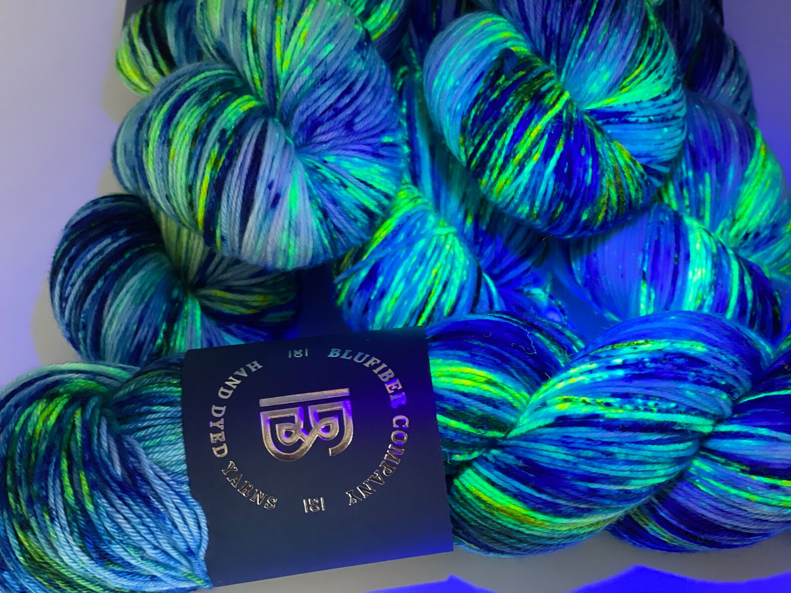 Hand Dyed Yarn Starry Night - Etsy