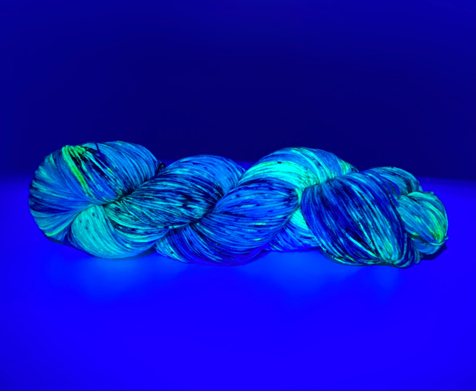 Hand Dyed Yarn Starry Night - Etsy