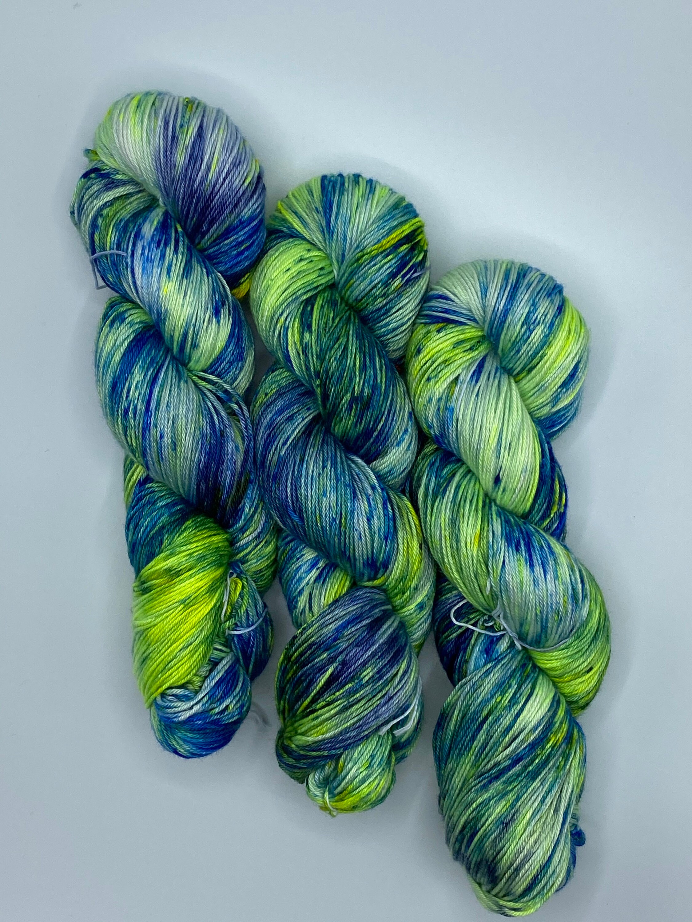 Hand Dyed Yarn Starry Night - Etsy
