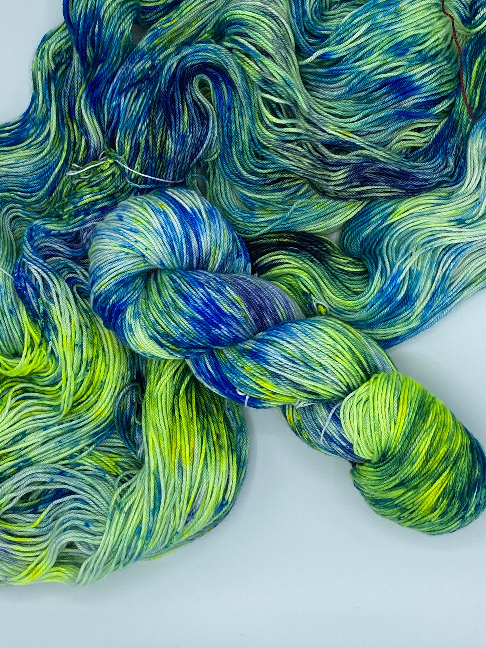 Hand Dyed Yarn Starry Night | Etsy