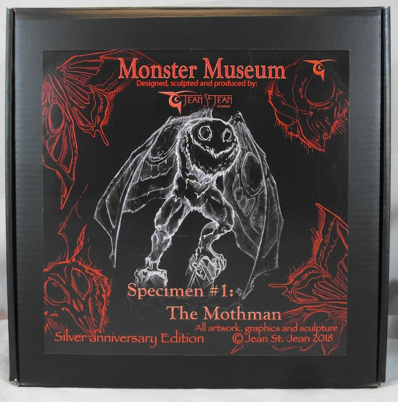Monster Museum Specimen 1: the Mothman Silver Anniversary - Etsy