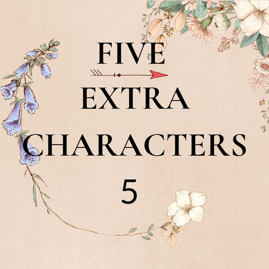 Add-on: Additional Person | FIVE Extra Characters for Custom Cartoon ...
