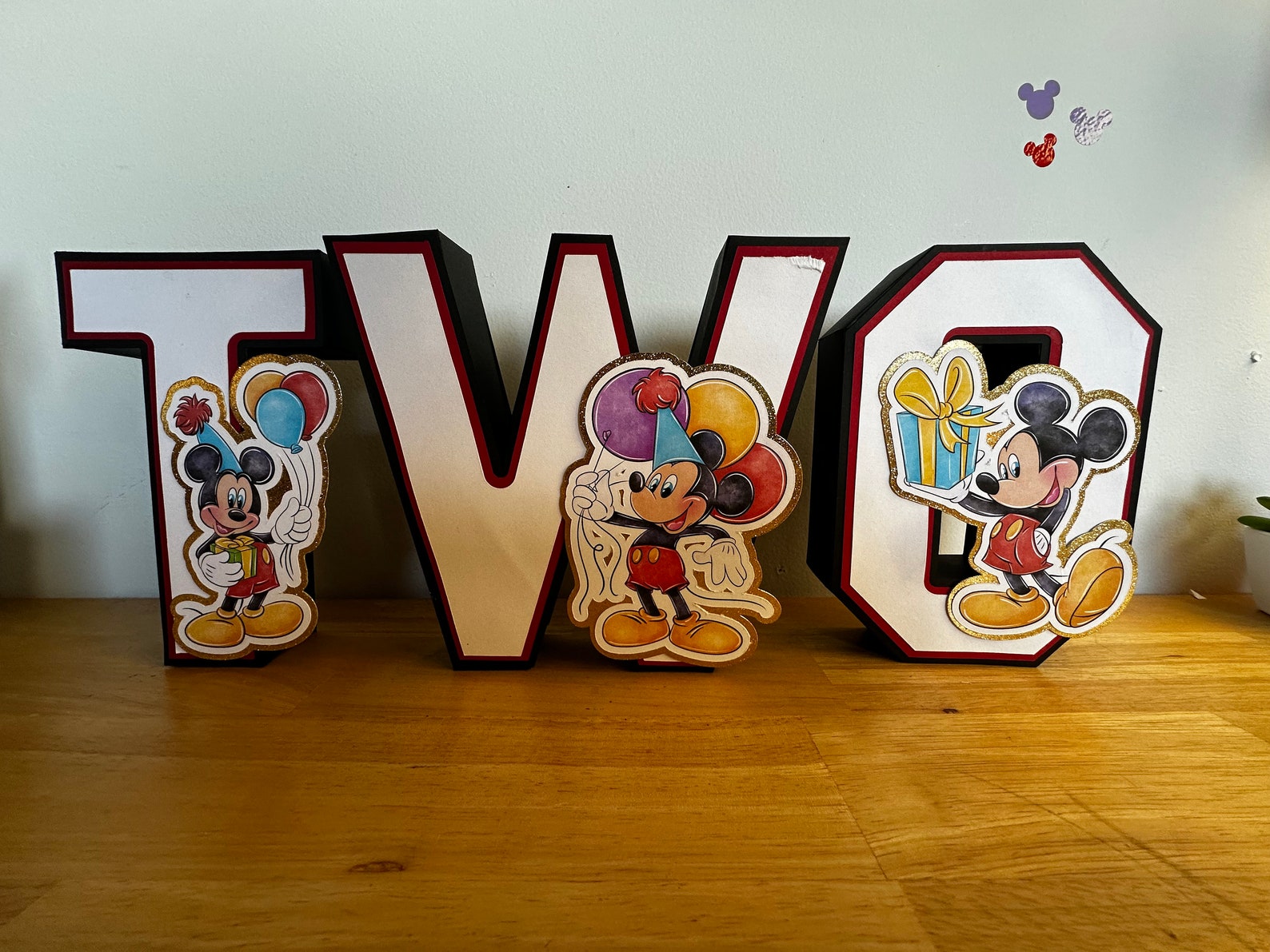 Custom 3D Cardstock Letters - Etsy