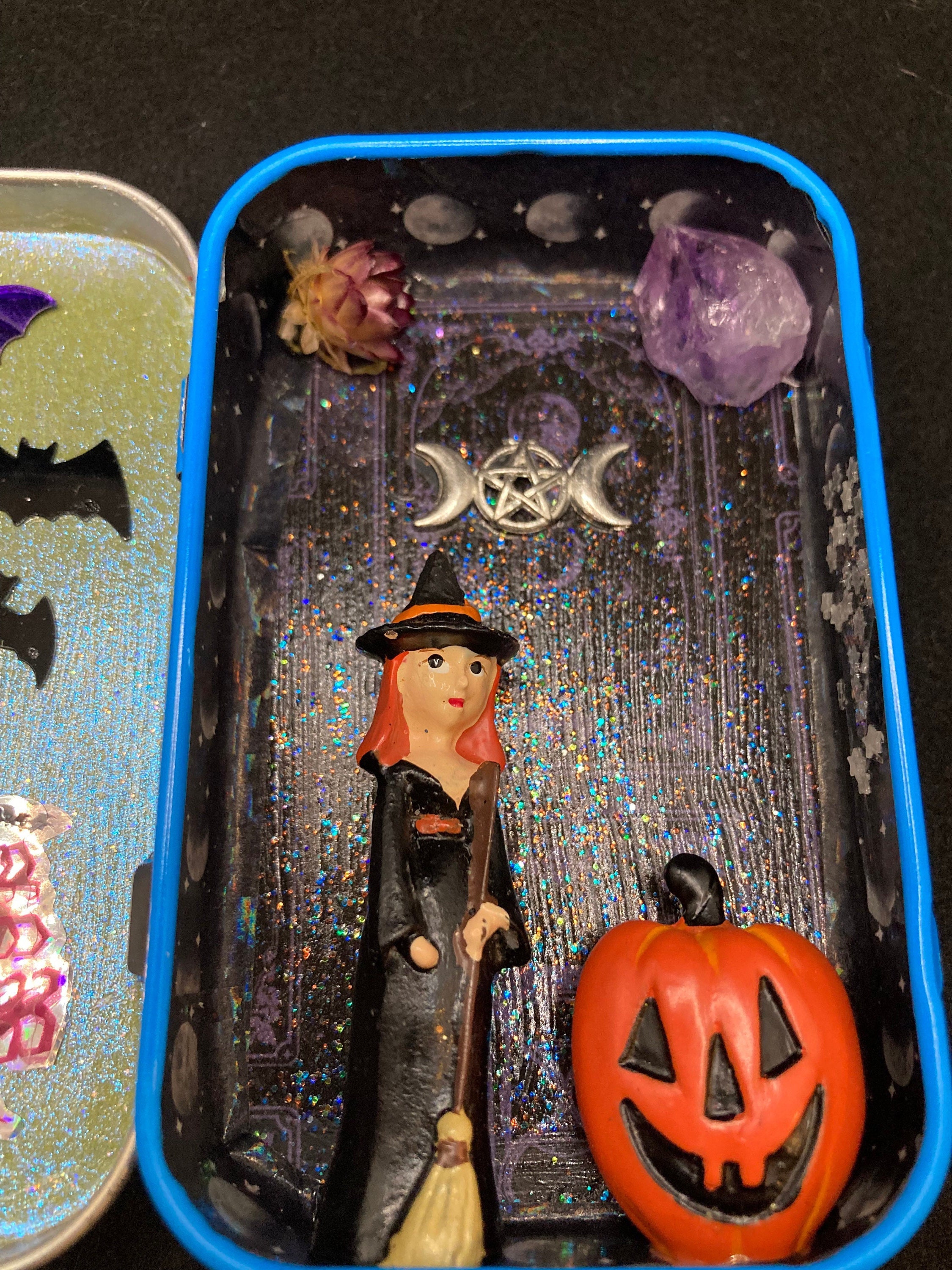 Pocket Scape witchy Halloween - Etsy