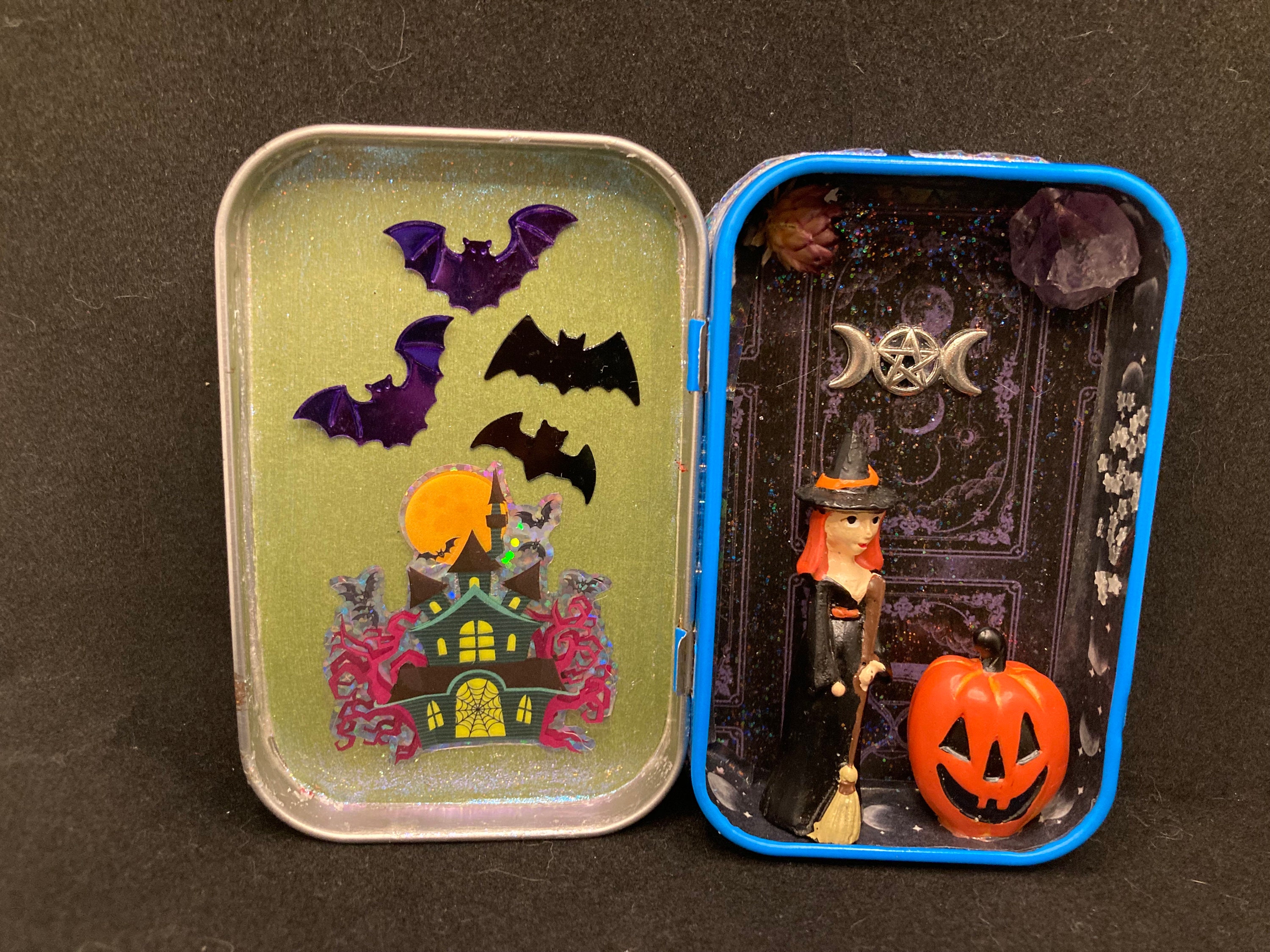 Pocket Scape witchy Halloween - Etsy