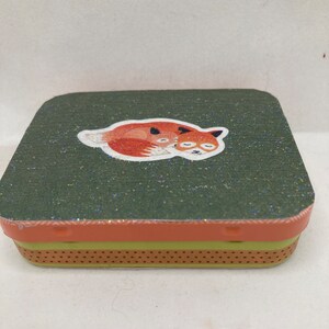 Mini Diorama forest With Foxes - Etsy