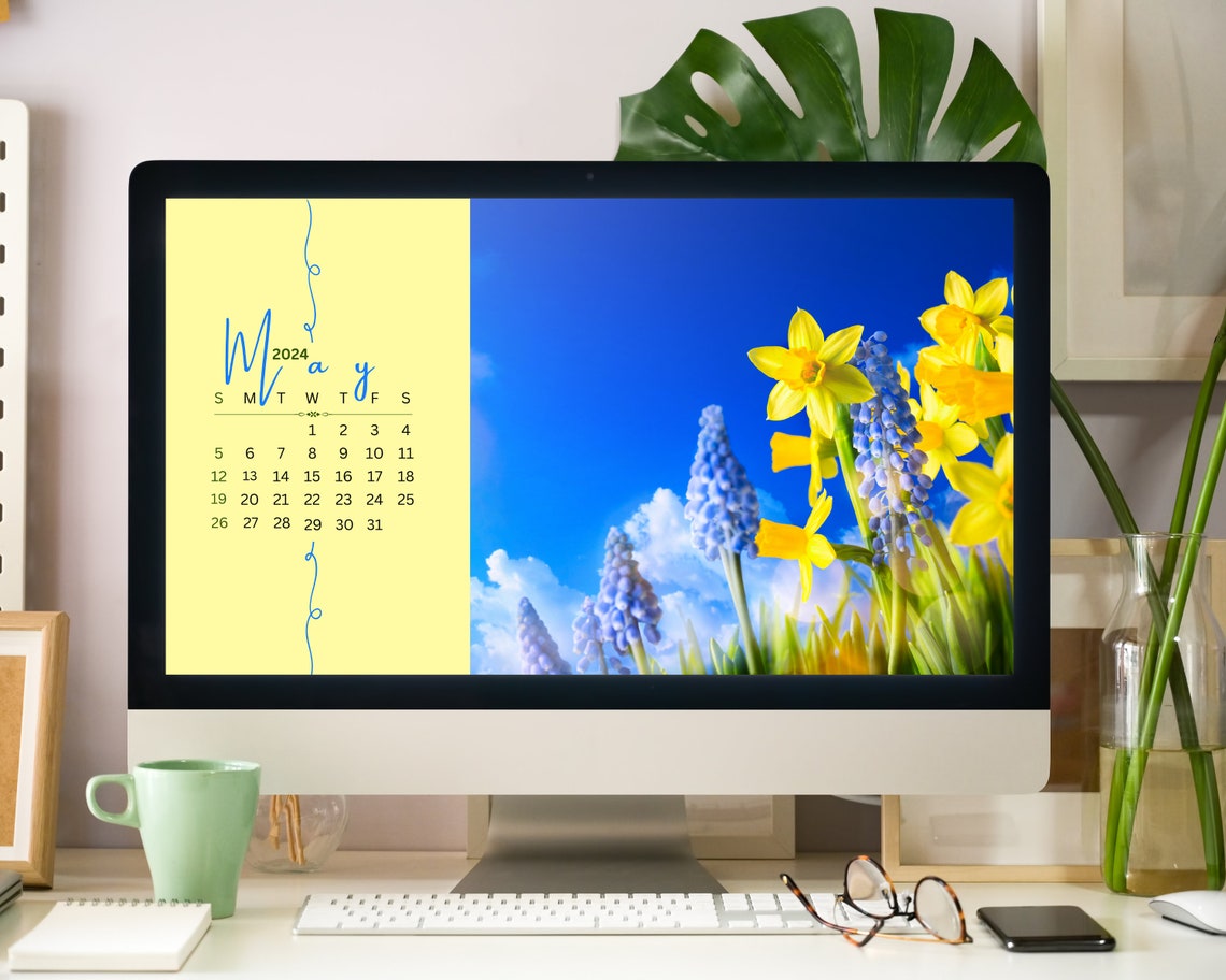 2023-2024 Desktop Wallpaper Organizer Patterned Desktop Desktop ...
