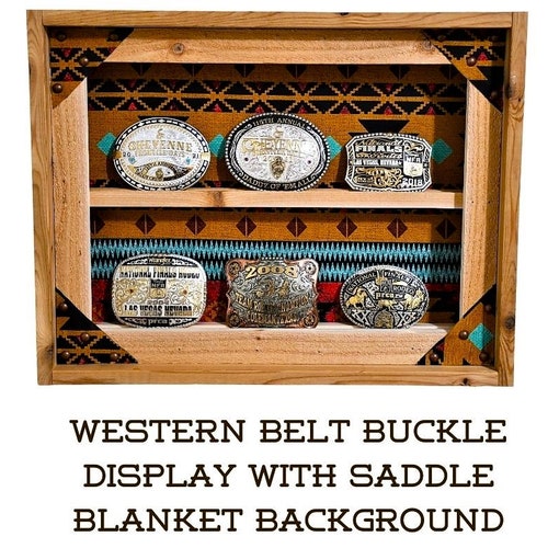 Western Single Belt Buckle Display - Etsy