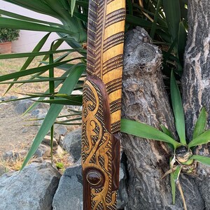 Tribal Primative African Wood Mask Mohawk Tattoo Art Wall Plaque 39 ...