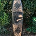 Seaturtle Surfer Tribal Surfboard Wood Carving Wall Plaque 39x 10 - Etsy