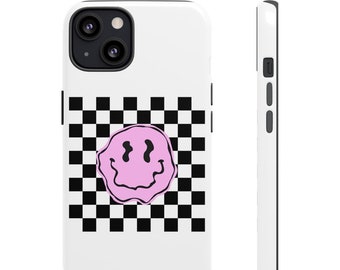 Melting Smiley Face Phone Case - Etsy