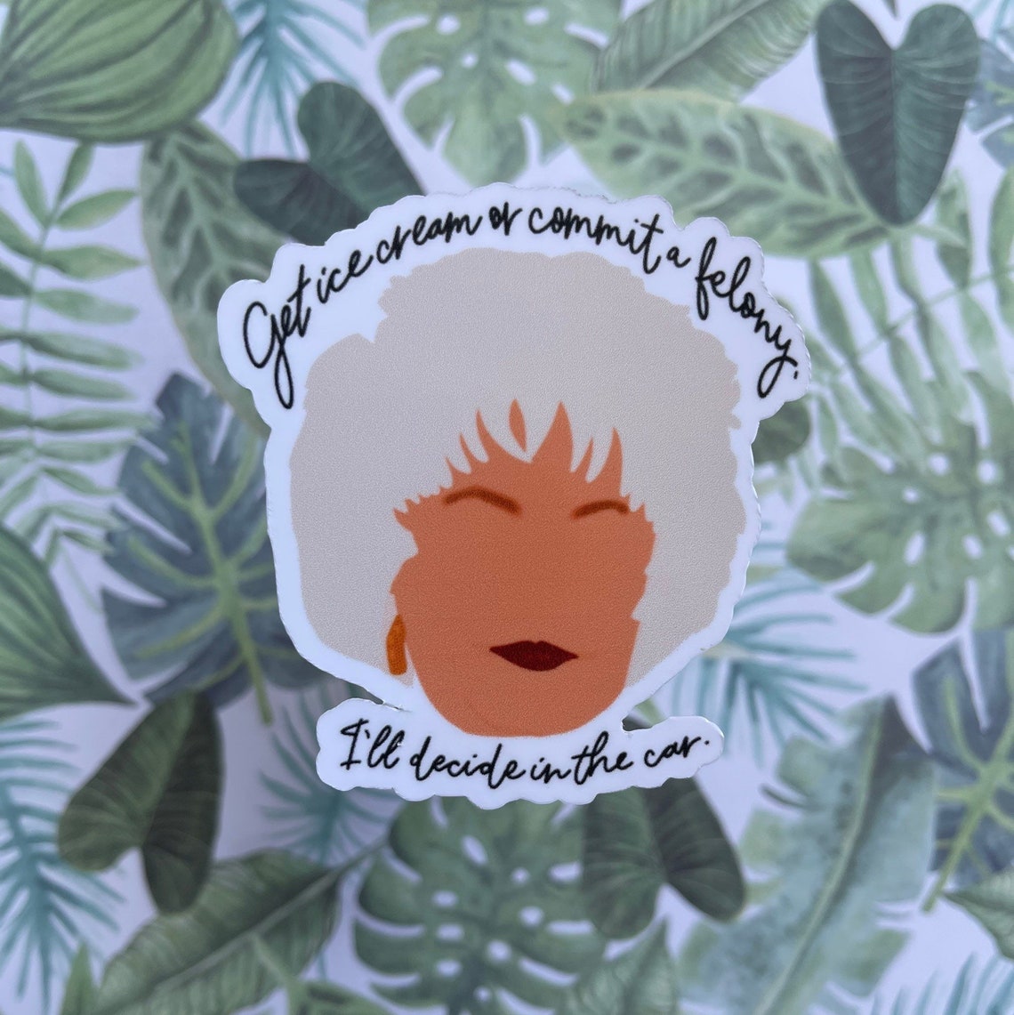 The Golden Girls Dorothy Sticker - Etsy