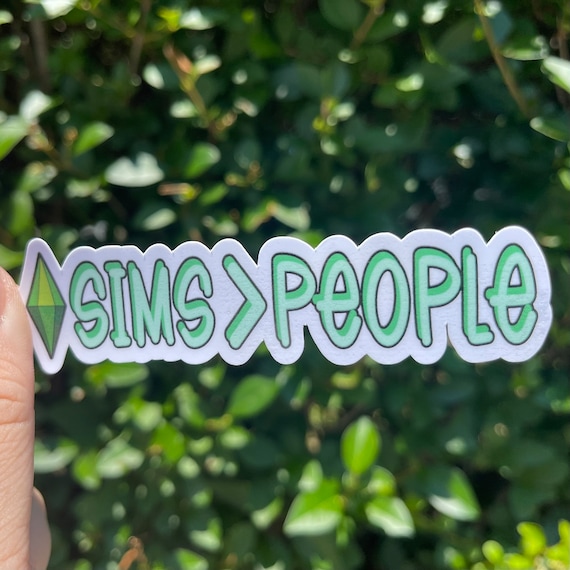 Sims People the Sims Sticker - Etsy