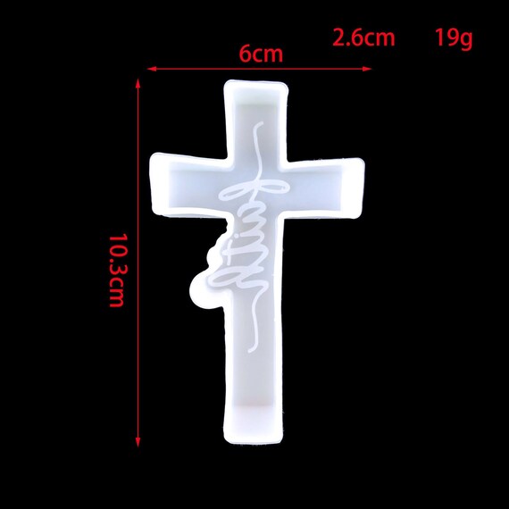 Faith Cross Freshie Aroma Beads Silicone Mold - Etsy