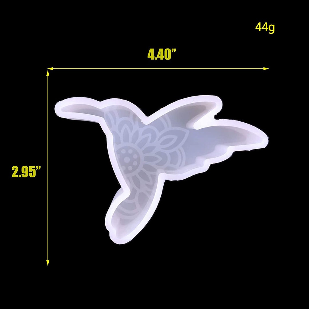 Hummingbird Mandala Freshie Aroma Beads Silicone Mold - Etsy