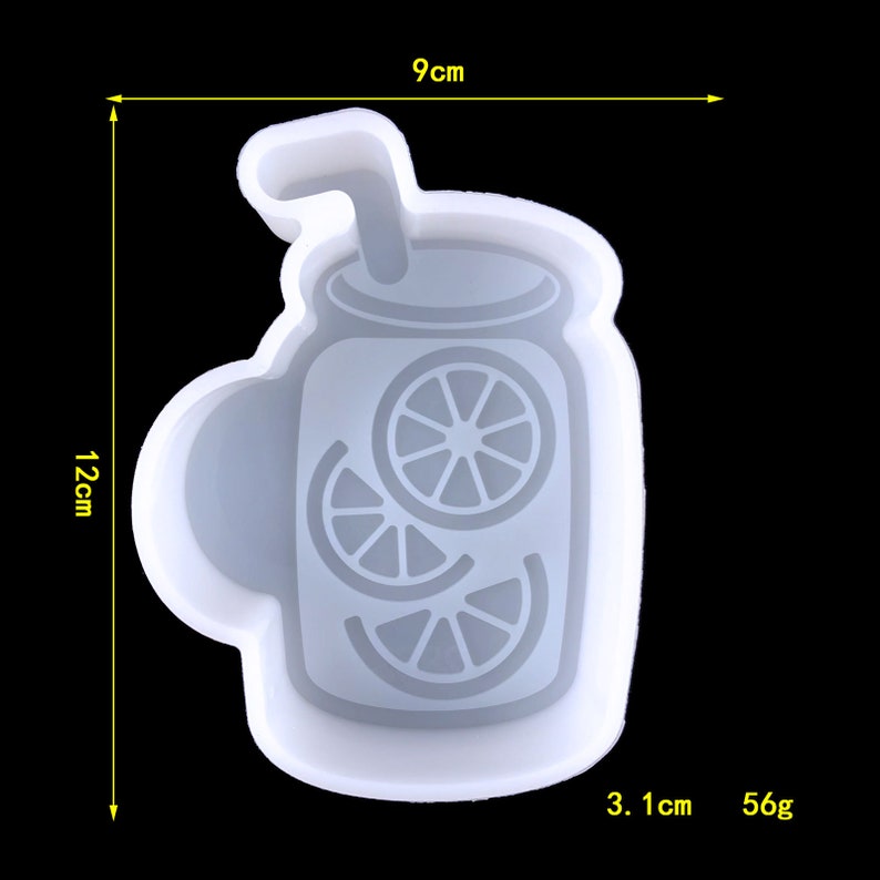 Lemonade Mason Jar Car Freshener Freshie Aroma Beads Silicone - Etsy
