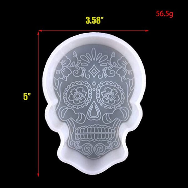 Sugar Skull Mold - Etsy