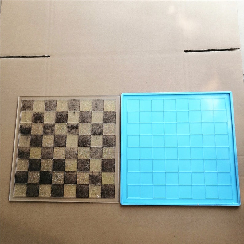 Chess/checkers Board Mold - Etsy