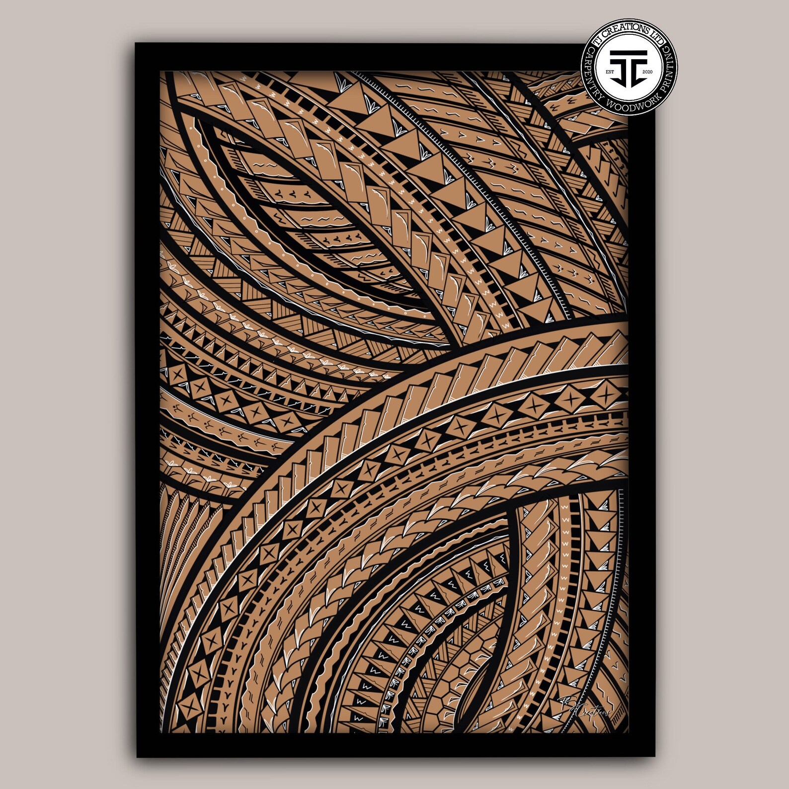 Polynesian Artwork Home Decoration Wall Hanging Signs Gift - Etsy