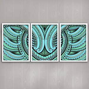 Polynesian Artwork Home Decoration Wall Hanging Signs Gift - Etsy
