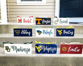 College Signs | Etsy