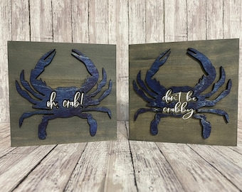 Crab Decor | Etsy