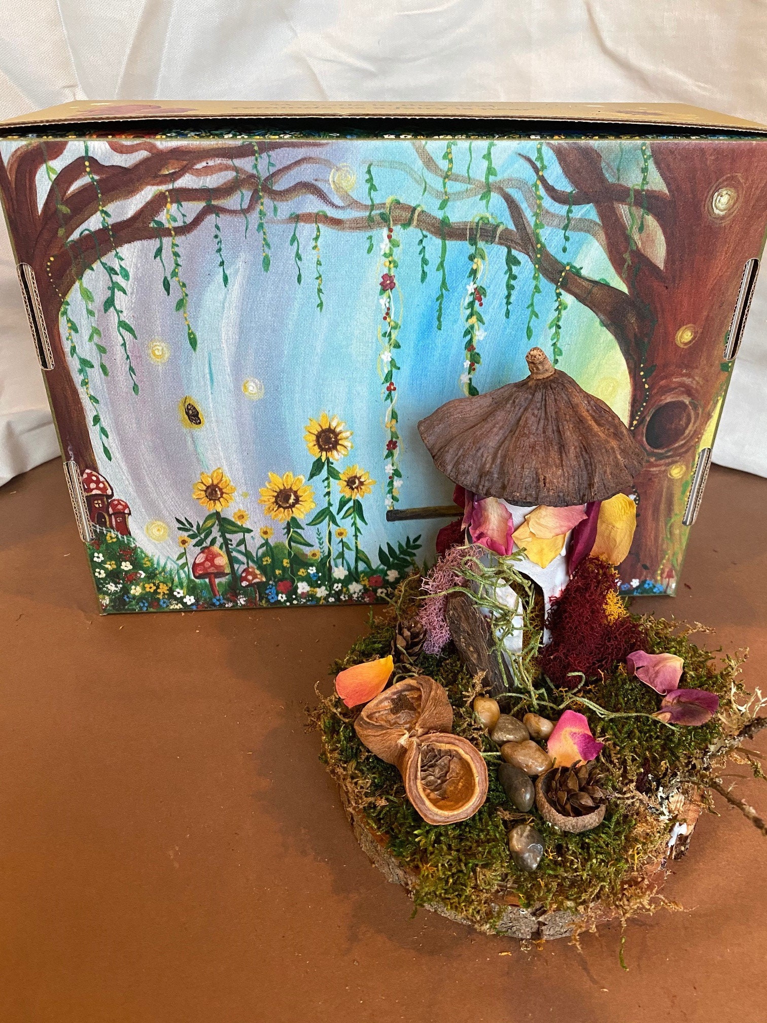 Fairy House Craft Kit DIY Enchanted Hut Make Your Own Magical - Etsy