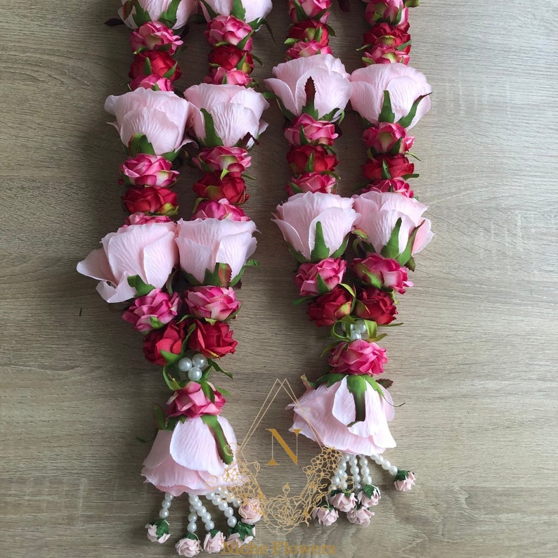 Luxury Royal Rose Wedding Garlands Bride Groom Garlands - Etsy