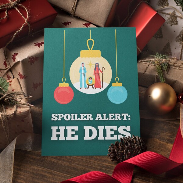 Atheist Holiday Card - Etsy