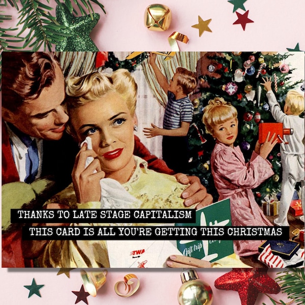 Late Christmas Card - Etsy