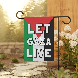 Let Gaza Live Pro Palestine Watermelon Flag Anti Genocide Political ...