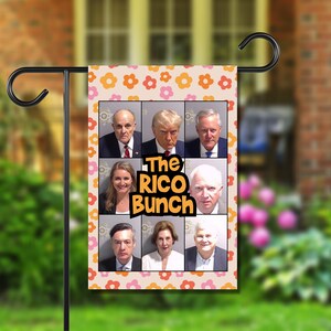 Liberal Lawn Sign Anti Maga Trump Indictment Yard Flag Mugshot Merch ...