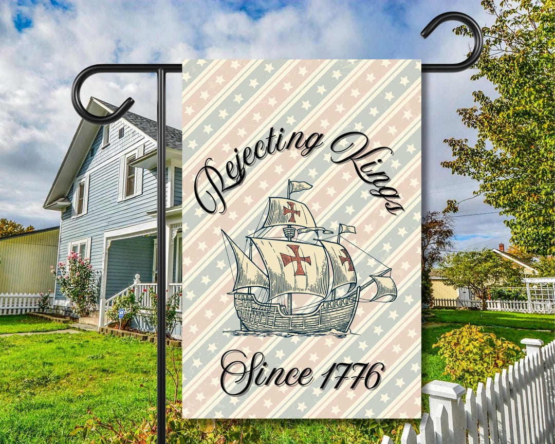 Yard Flag Political Sign 8647, Anti MAGA, Rejecting Kings Since 1776 ...
