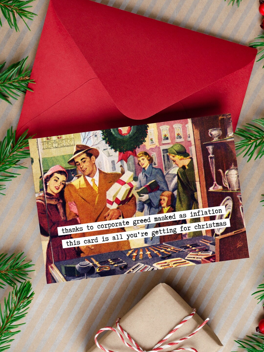 Thanks to Corporate Greed Masked as Inflation Christmas Liberal ...