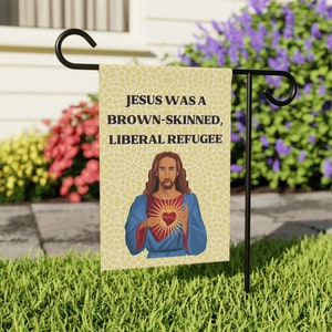 Jesus Was a Brown Skinned Liberal Refugee Easter Political Leftist ...