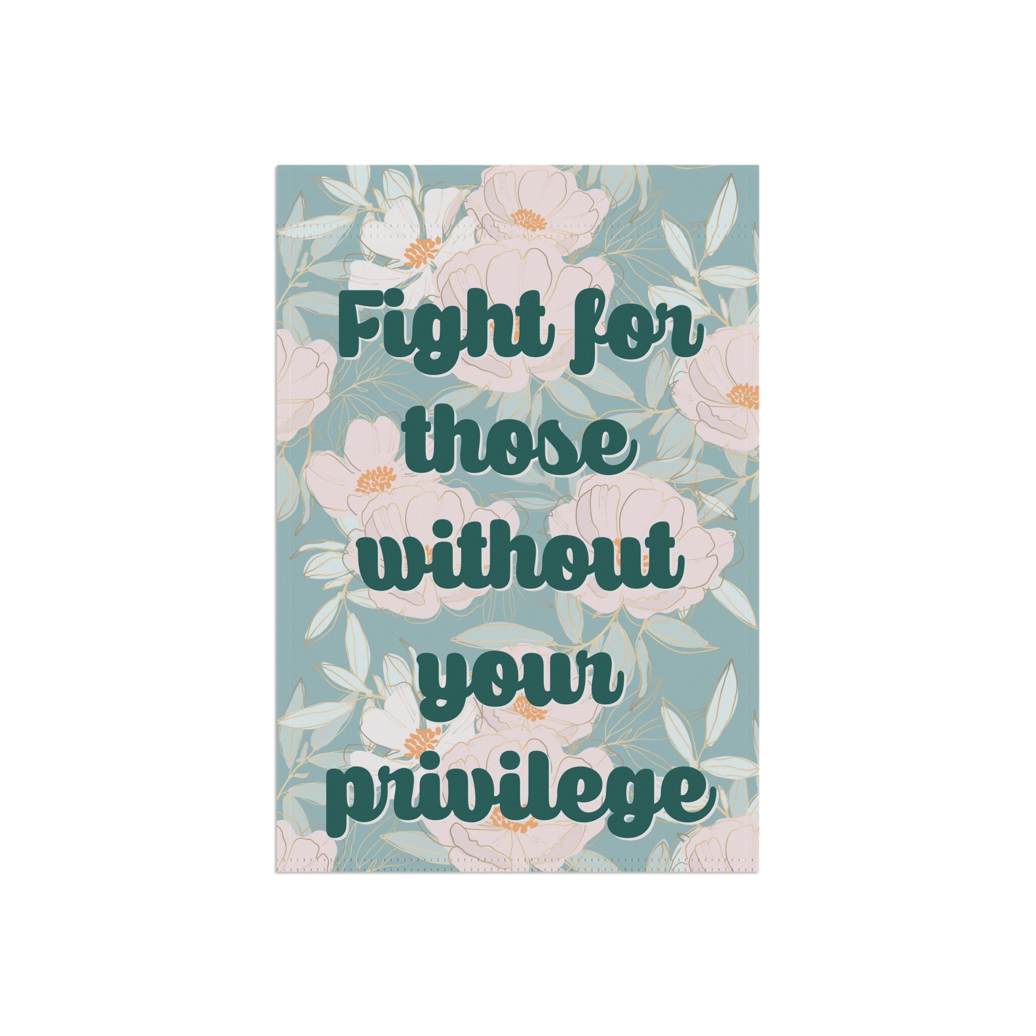 Fight for Those Without Your Privilege Spring Yard Flag LGBTQ - Etsy