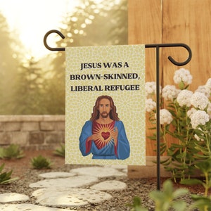 Jesus Was a Brown Skinned Liberal Refugee Easter Political Leftist ...