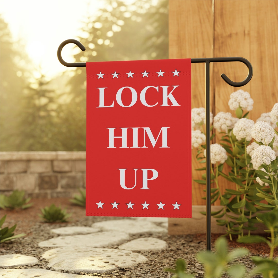 MAGA is a Cult Yard Flag Liberal Lawn Sign Political Trump Mugshot ...