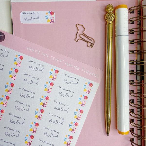 This Belongs to Stickers - Etsy