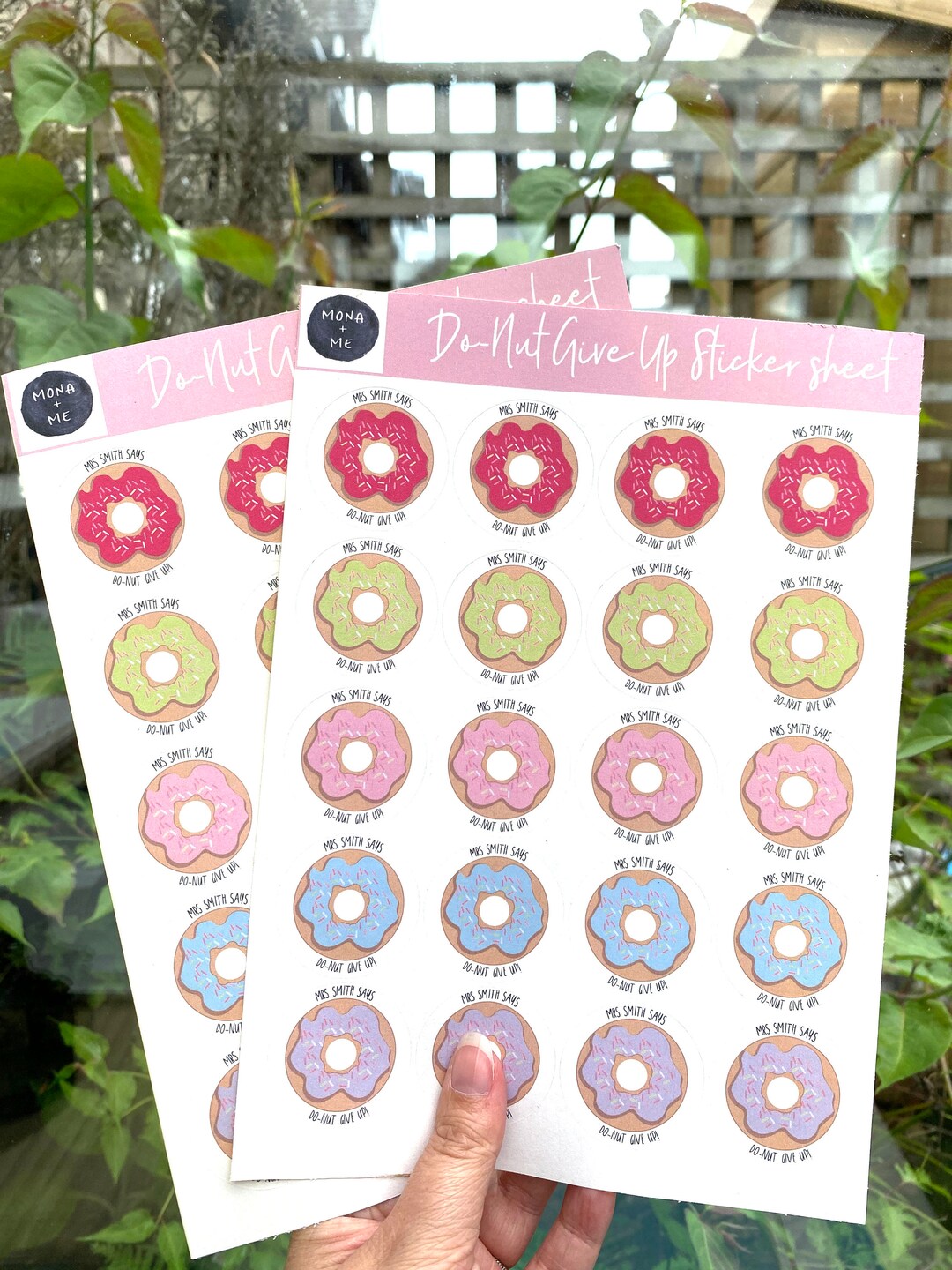 Personalised Teacher Feedback Stickers// Student Sticker// Cute Sticker ...