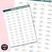 Termly Planner Stickers. School Term Planner Stickers. Teacher Planner ...