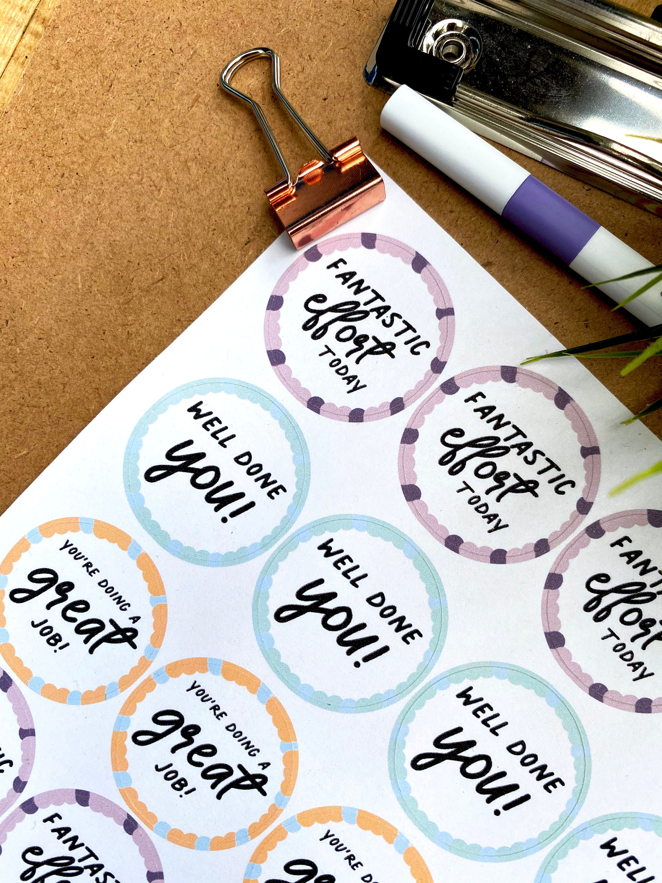 Teacher Reward Stickers. Well Done Sticker. Teacher Stationery.teacher ...