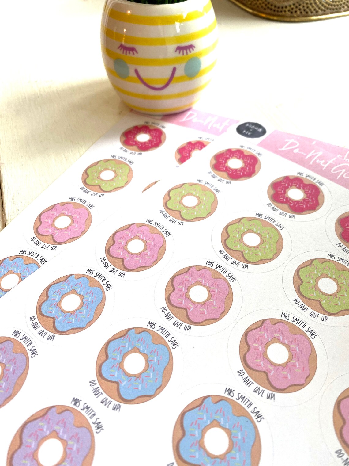 Personalised Teacher Feedback Stickers// Student Sticker// Cute Sticker ...