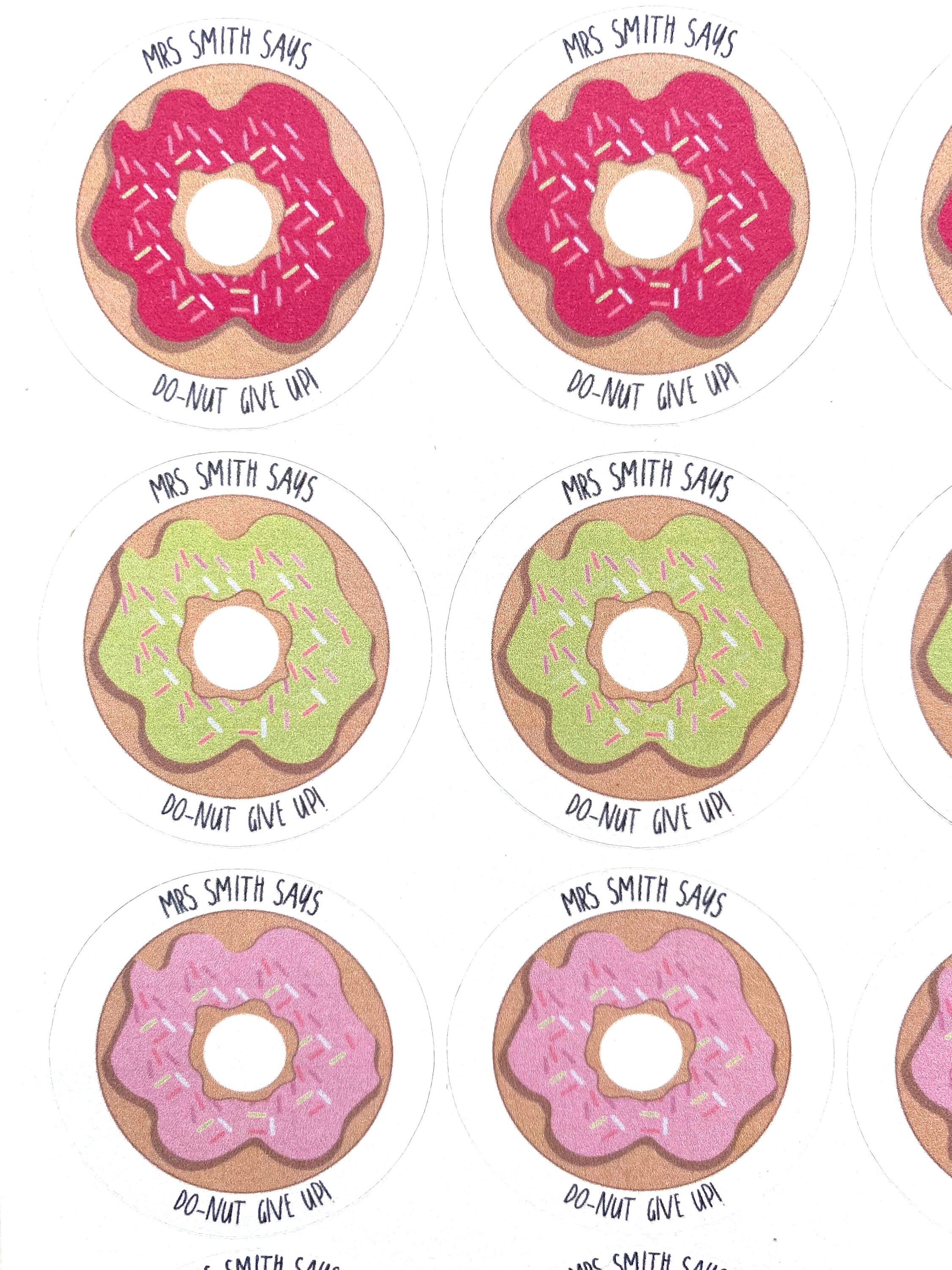 Personalised Teacher Feedback Stickers// Student Sticker// Cute Sticker ...