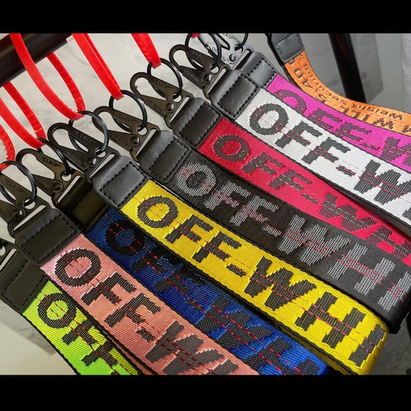Off White Lanyard - Etsy