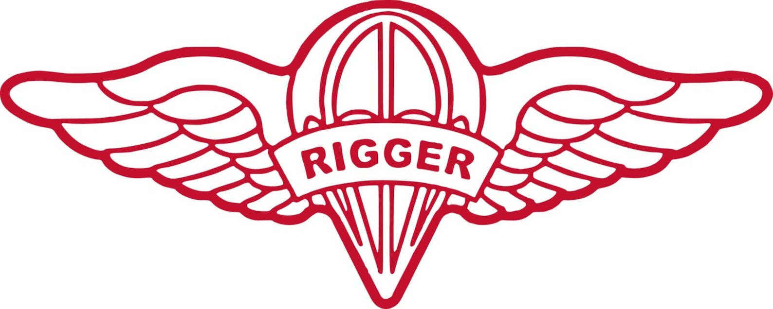 US Rigger Wings Vinyl Sticker Decals for Car Bumper Window | Etsy