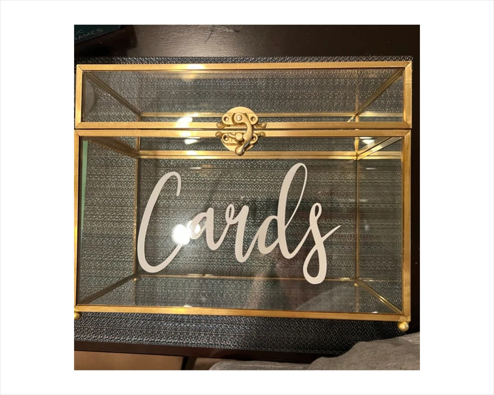 Cards Decal Wedding Card Box Decal Decal Only Wedding - Etsy